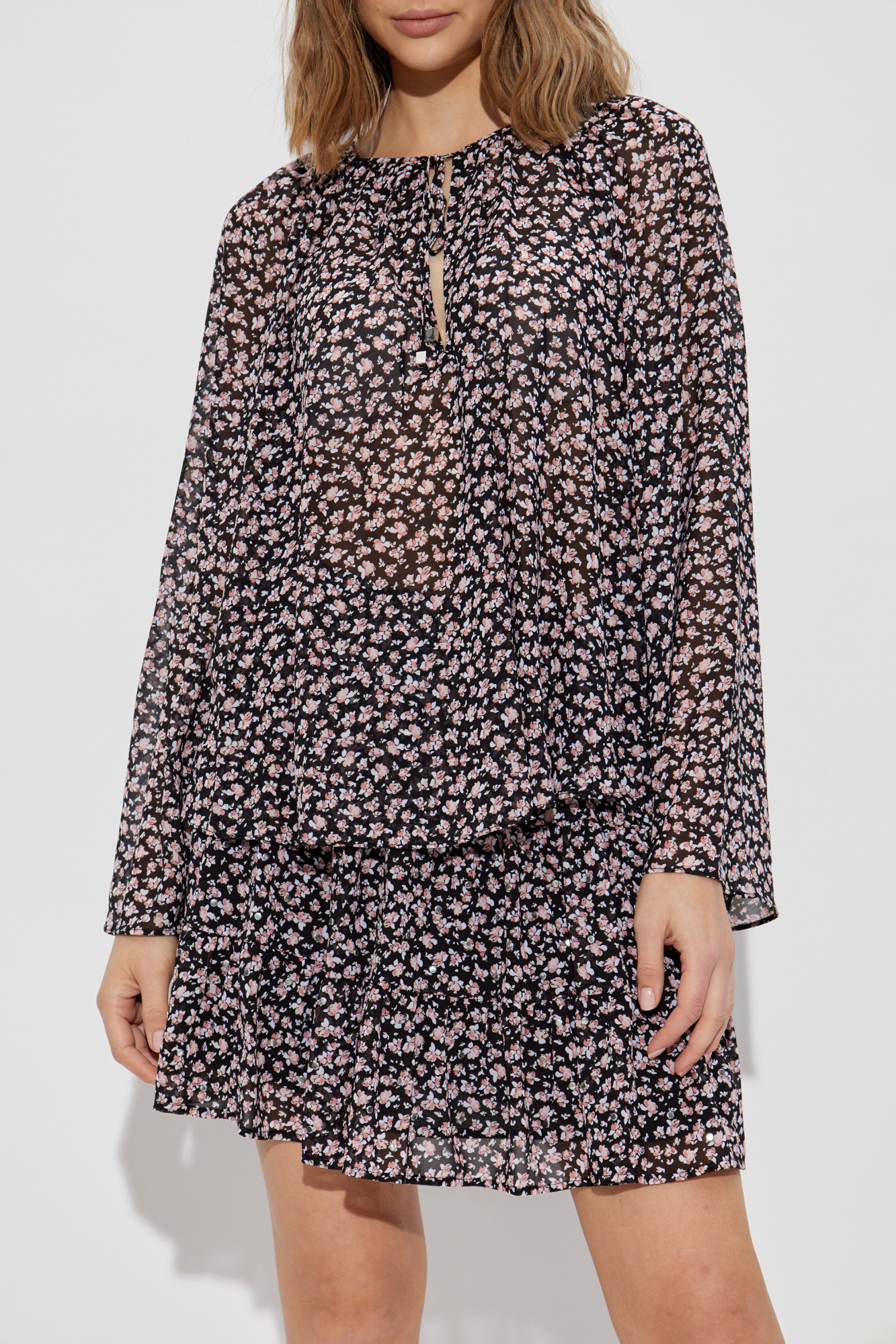 Michael kors floral top store